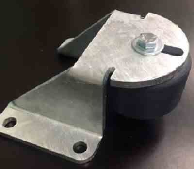 Stay Roller Assembly Powder Coated White